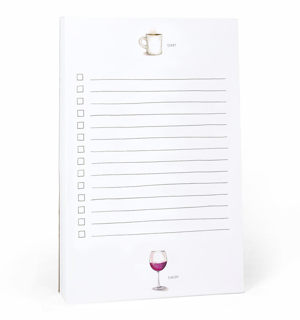 Start and Finish Notepad – E. Frances Wholesale