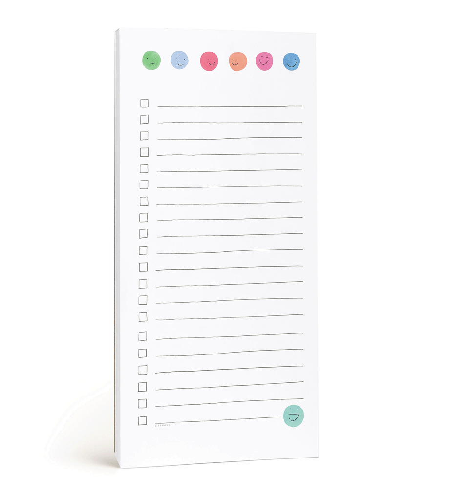 Happy Dots Market Notepad – E. Frances Wholesale