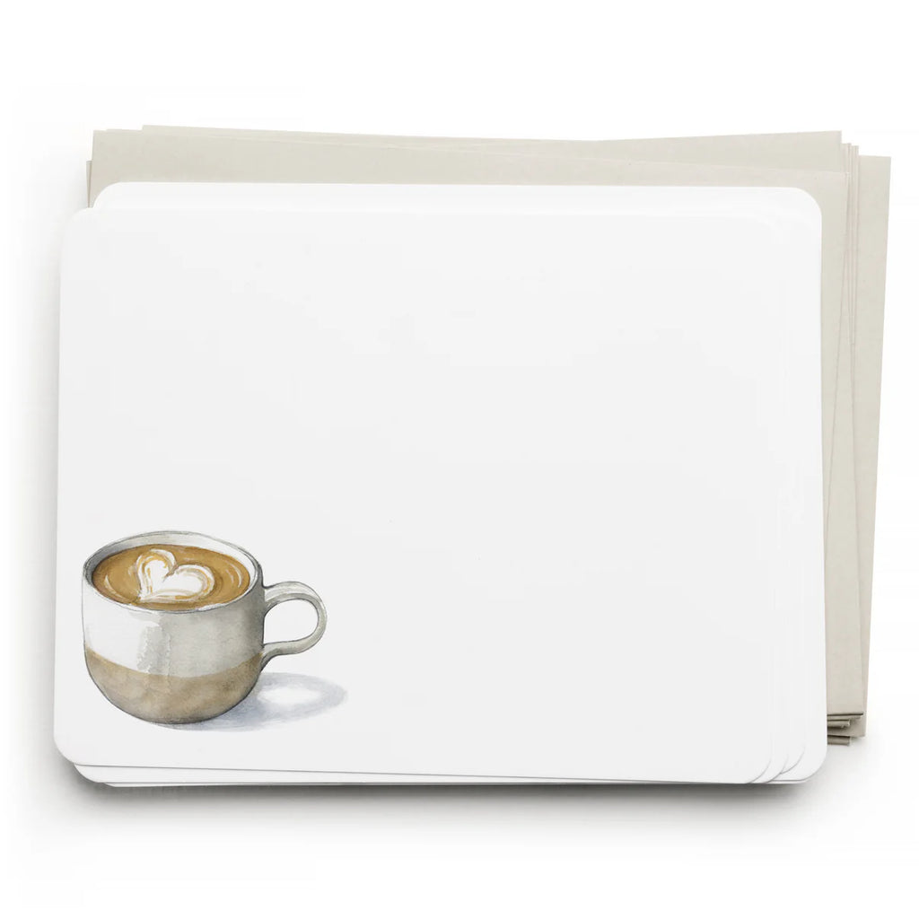 Latte Love Flat Note Set – E. Frances Wholesale