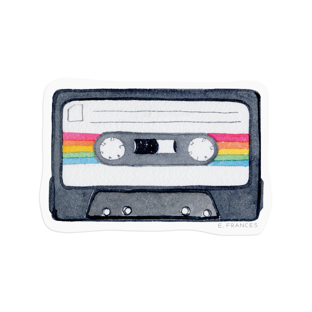 Mix Tape Sticker – E. Frances Wholesale