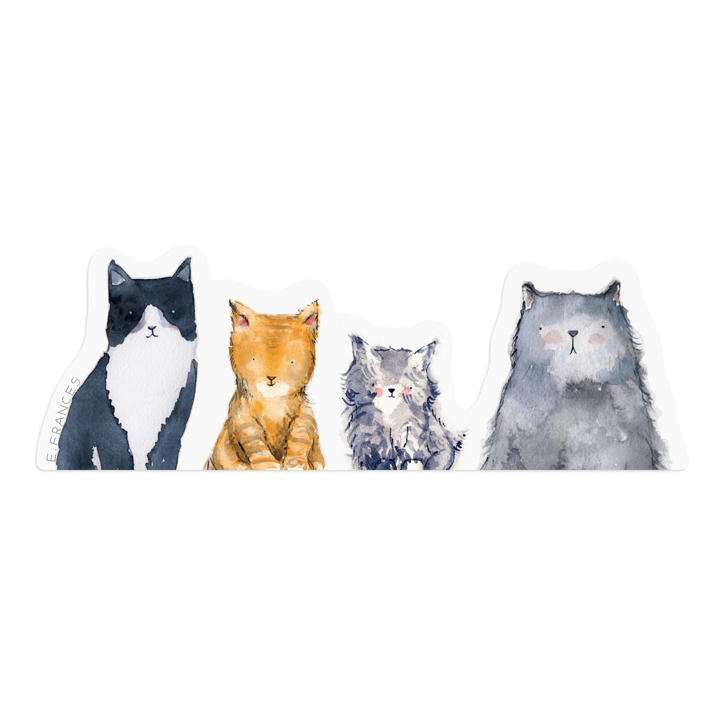 Cat's Meow Sticker – E. Frances Wholesale